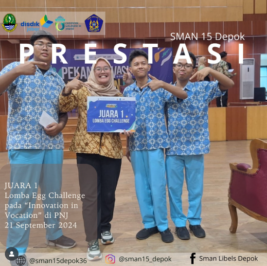 Prestasi – SMAN 15 DEPOK